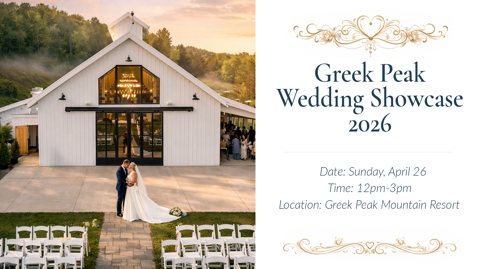Greek Peak Wedding Showcase – Sign-Up - Greek Peak Mountain Resort